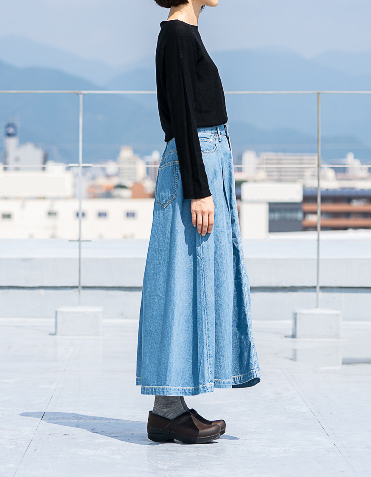 【30%オフSALE】caqu(サキュウ) フレンドシップ ロングフレアスカート | みにつけるもの | クロワッサンの店 ONLINESHOP